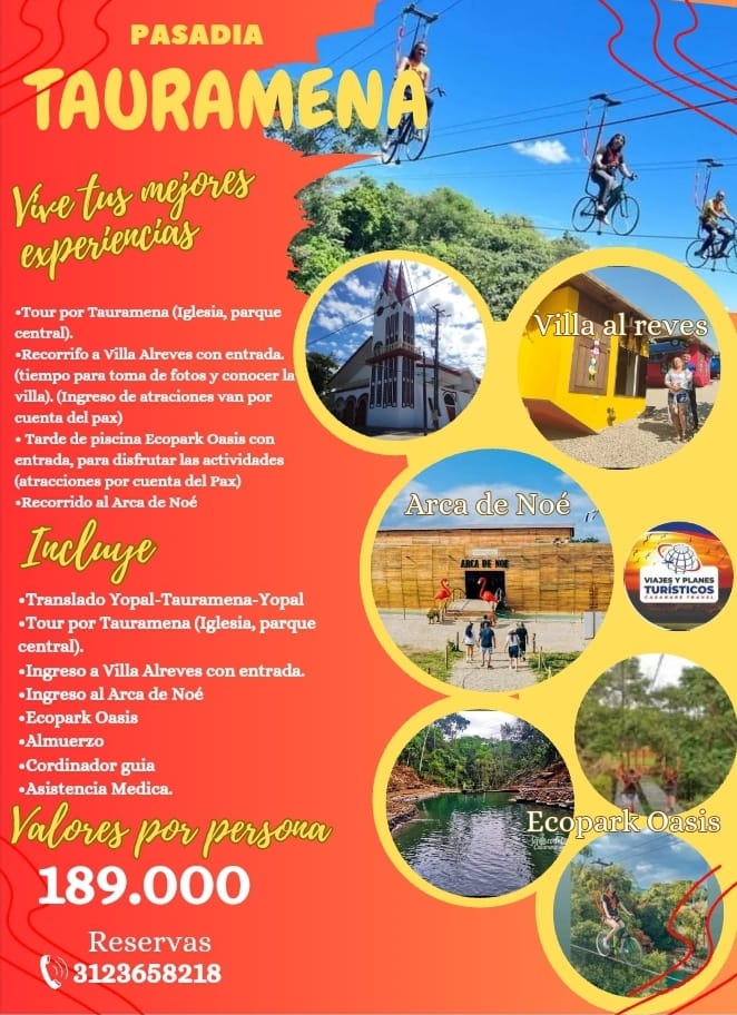 Pasadía Tauramena en Casanare, Colombia